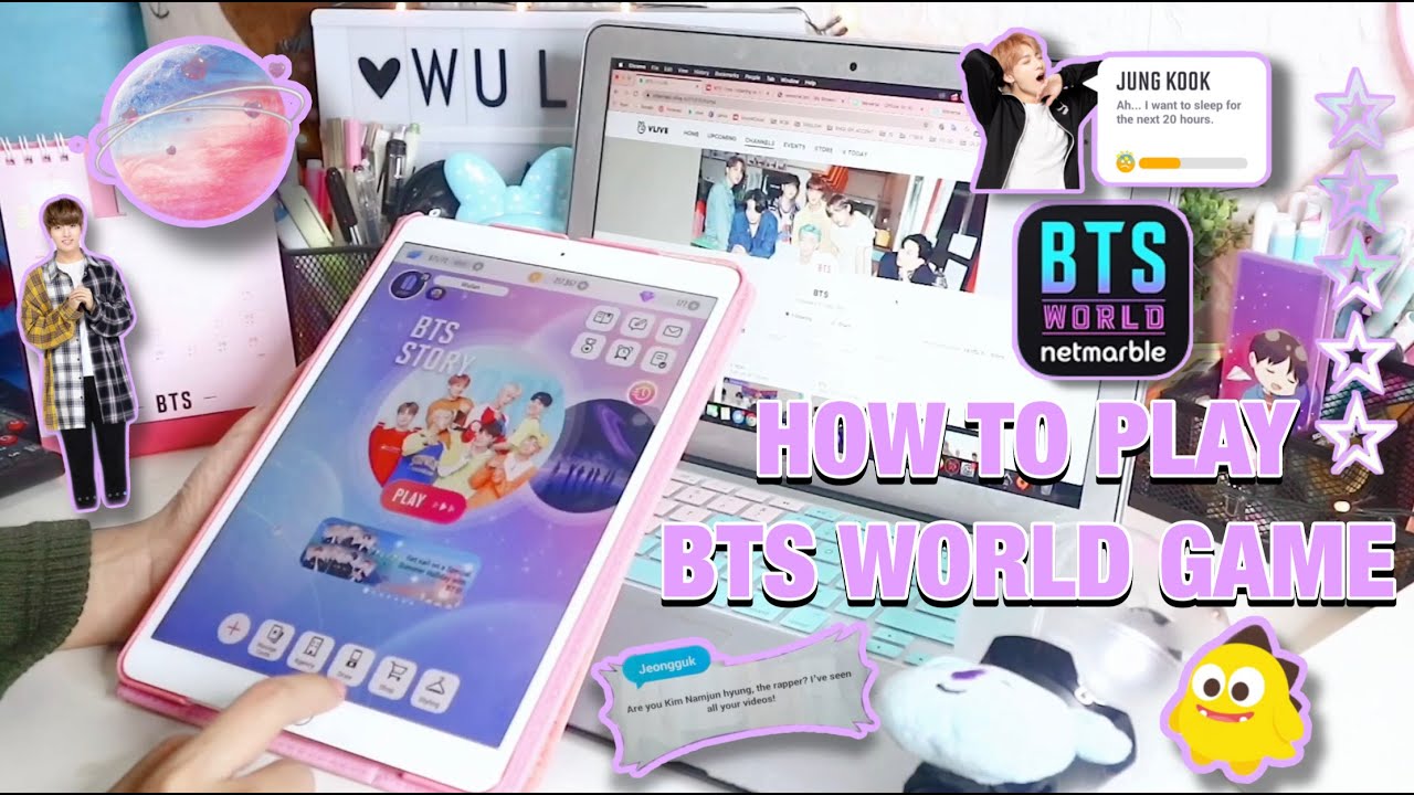 HOW TO PLAY BTS WORLD GAME | SET SAIL ON A SPECIAL SUMMER HOLIDAY WITH ...