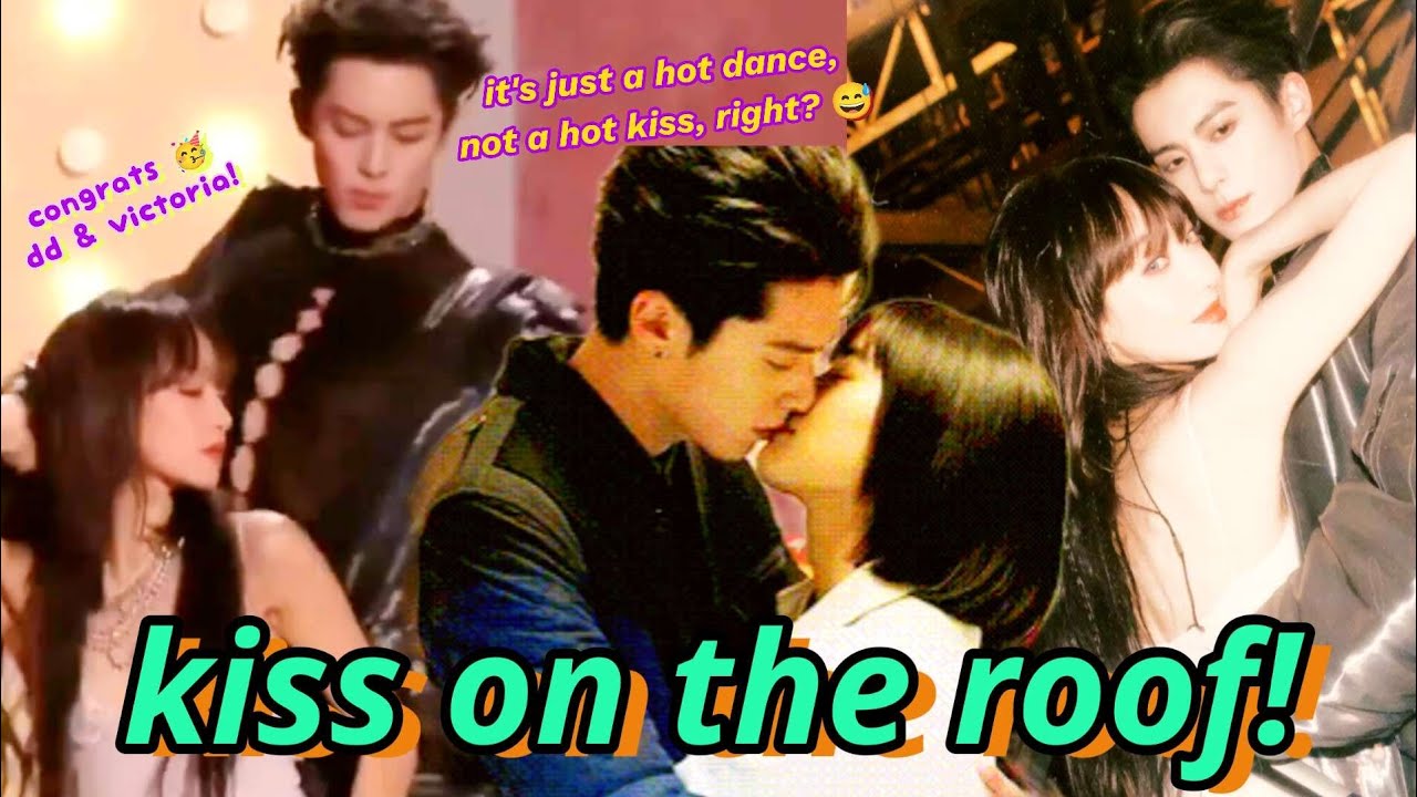 shen yue that is only a fake kiss at hunantv concert last night! right ...