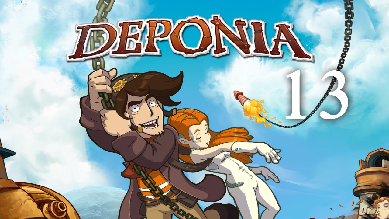 Let's Play Deponia #013 - Verabredung mit Cletus - YouTube