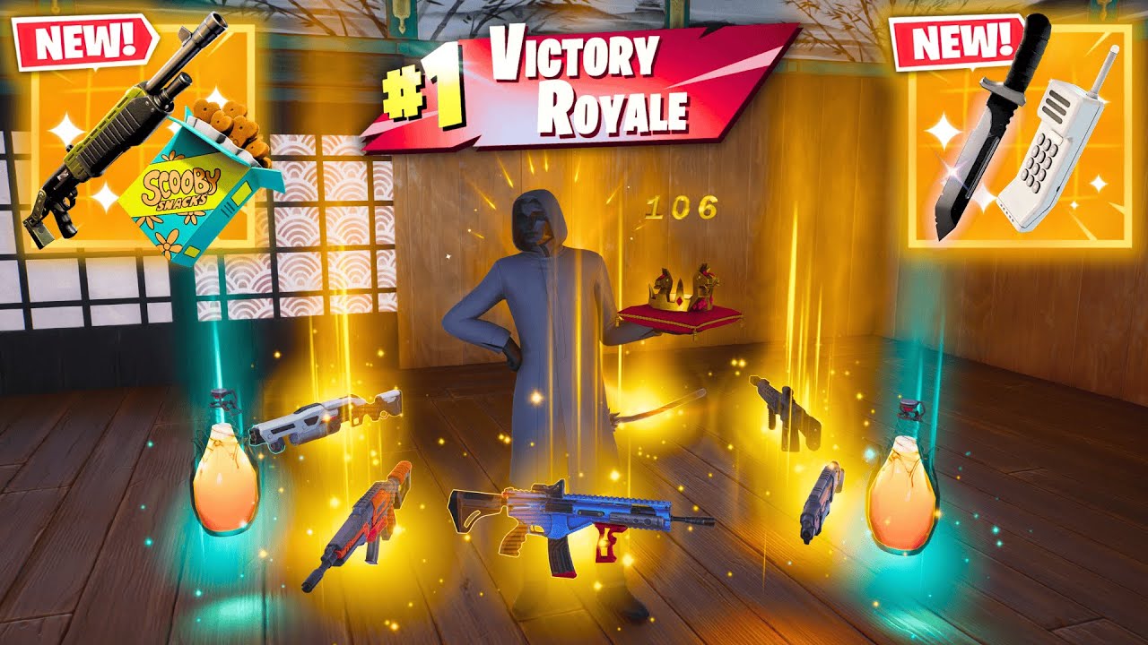 ALL MYTHIC AND EXOTIC GUNS IN FORTNITE (NEW! Fortnite Chapter 6 Season ...