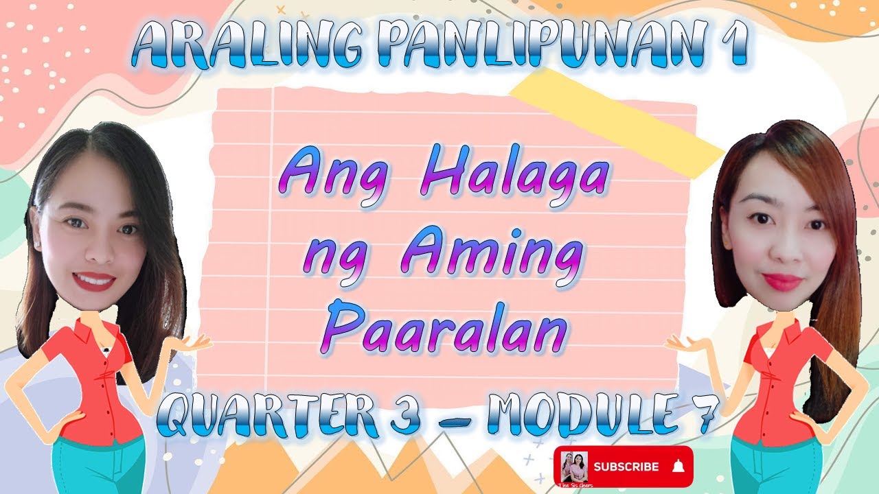 ARALING PANLIPUNAN GRADE 1 - QUARTER 3 - WEEK 7 (MELC-BASED) // #grade1 #module7 - YouTube