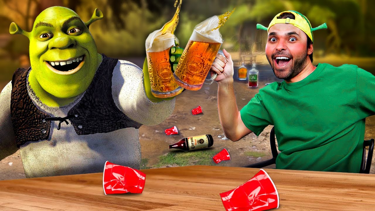 Érase una Vez Shrek contada con varios Shots - YouTube