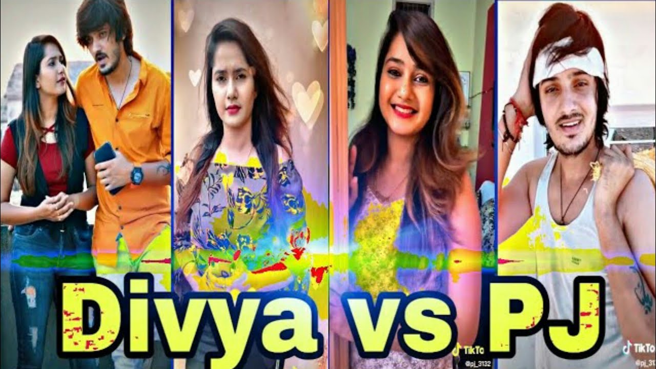 Divya Upadhyay & PJ Tiktok Sad Videos | PJ & Divya Upadhyay - YouTube