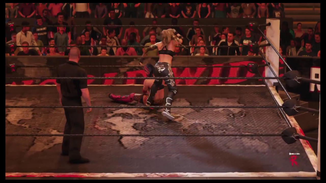WWE 2K19 Rebellion Wrestling: Asuka vs Sami Michaels - YouTube