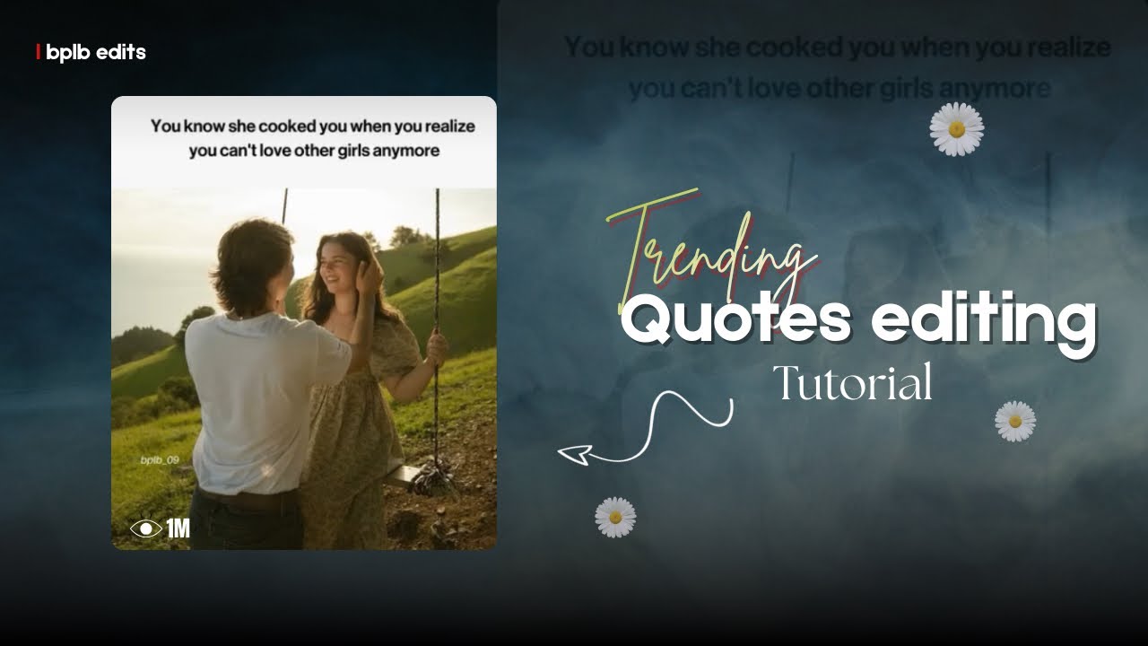 Instagram trending white background quotes reel editing tutorial ...