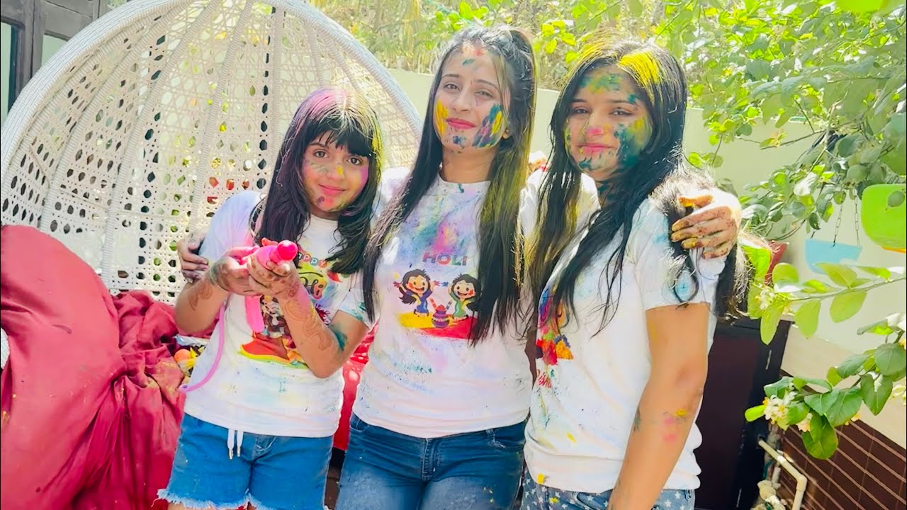 Holi faag vlog | Part -1 | *best* 😍 - YouTube