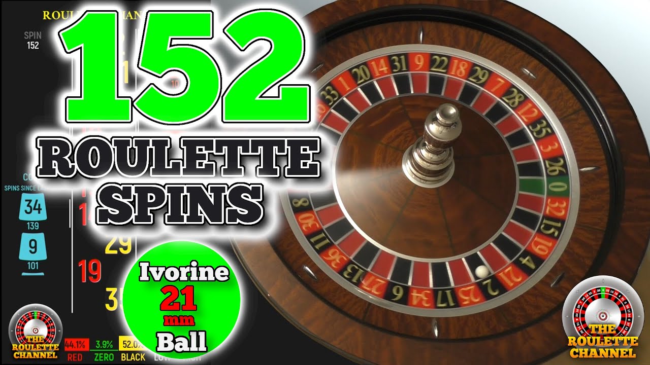 Day 4: 152 Roulette Wheel Spins - Part 2/2 of 300 Spins - Black ...