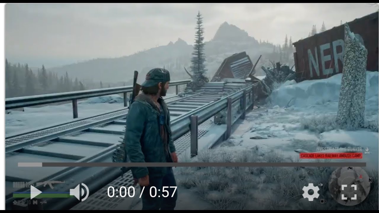 DAYS GONE Cascade Lakes Railway Ambush Camp Investigate Bunker Location ...