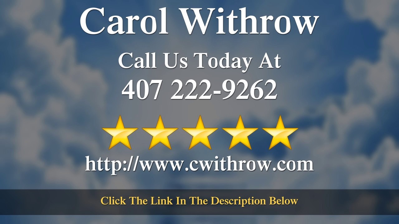 Carol Withrow PALM COAST Excellent Five Star Review by Jodi N - YouTube