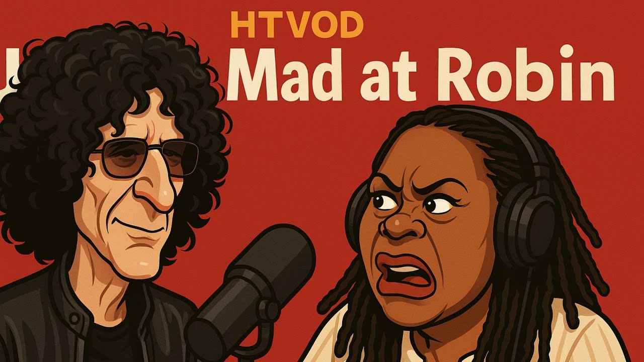 HTVOD Jackie Mad At Robin - howard sten show - YouTube