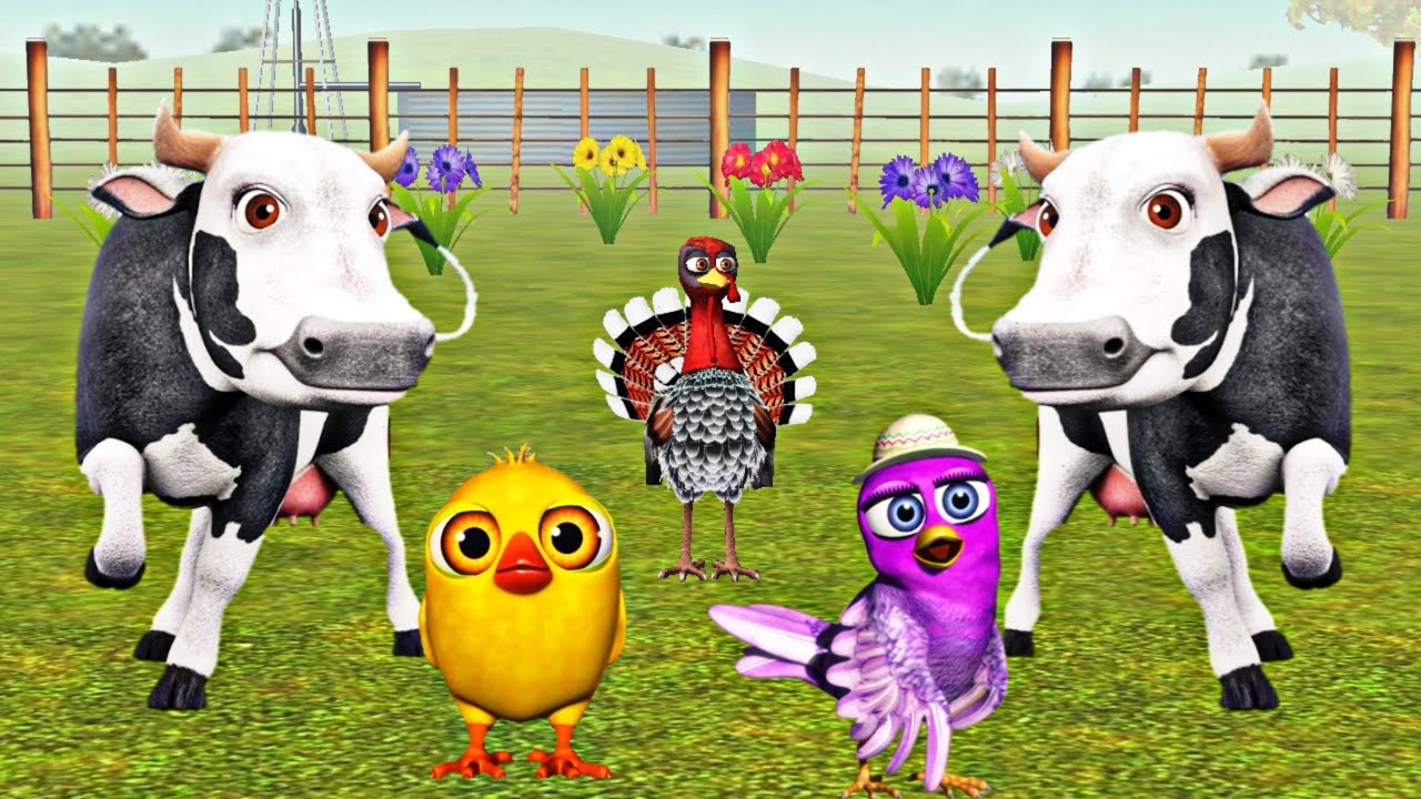 El Pollito Pío 3D -- Concoines de la Granja de Zenon Gameplay - Pollito ...