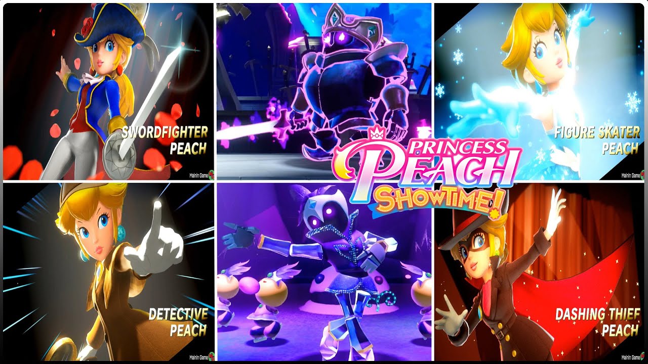 Princess Peach Showtime - floor 2 - nintendo switch adventure games ...