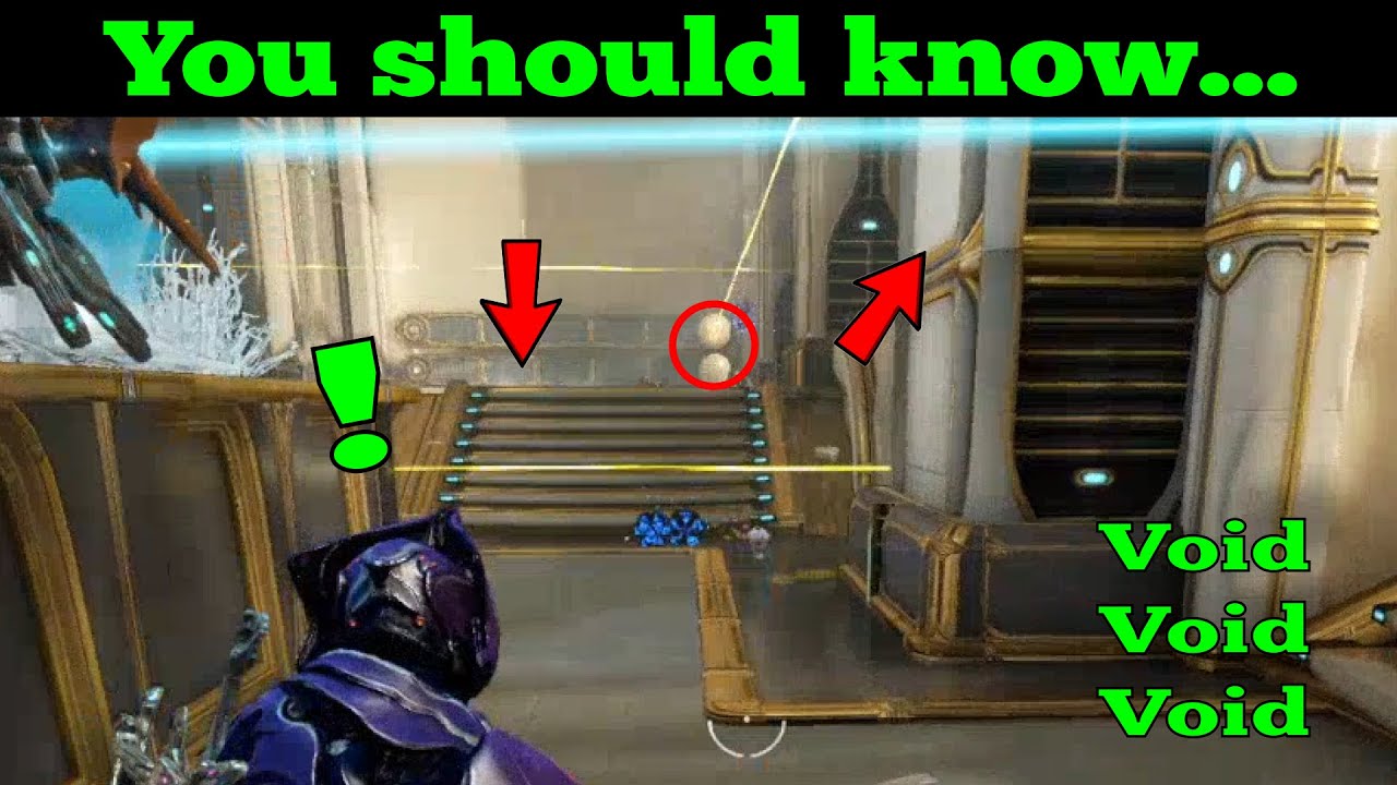 WARFRAME VOID: 3 Basic Room tricks to know! - YouTube