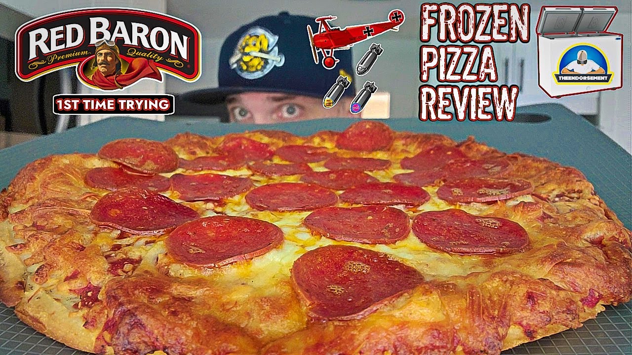 Red Baron® Classic Crust Pepperoni Frozen Pizza Review! 🛬🥶🍕 | HIGHLY ...