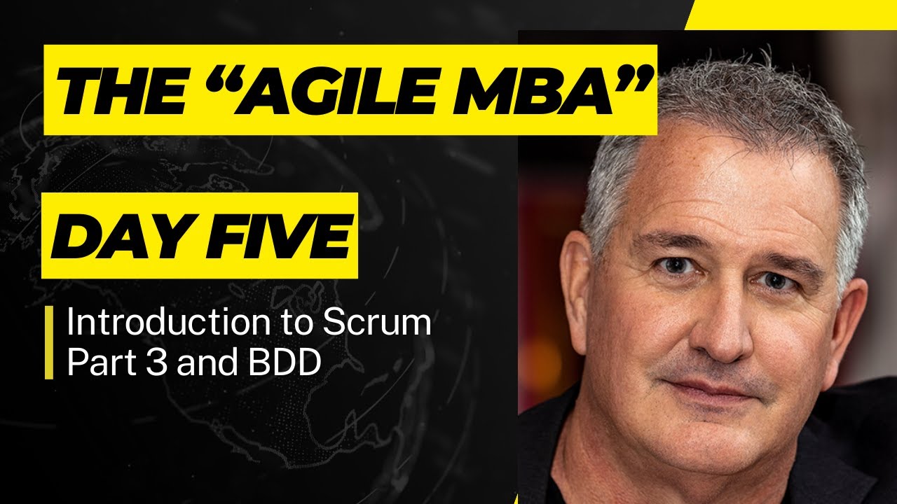 5 Day Five Scrum Intro and BDD Part 1 - YouTube