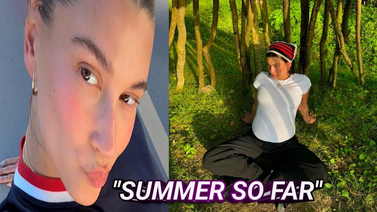 Hailey Bieber shared new photos in Instagram showcasing her growing ...