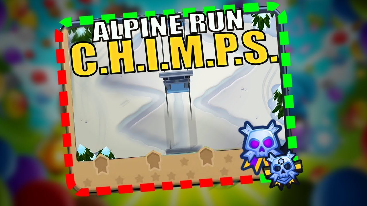 Being A Goof For 6 Min Straigh CHIMPS Alpine Run - YouTube