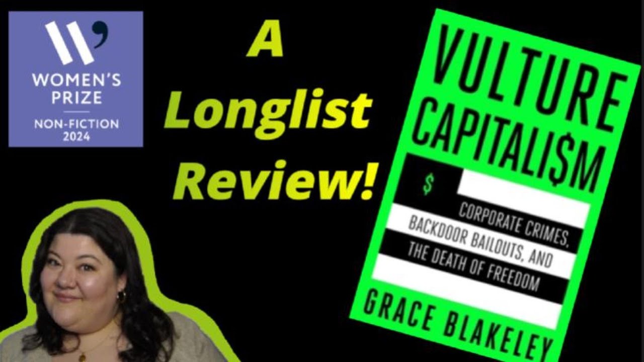 Vulture Capitalism by Grace Blakeley-A 2024 Women's Prize for Non ...