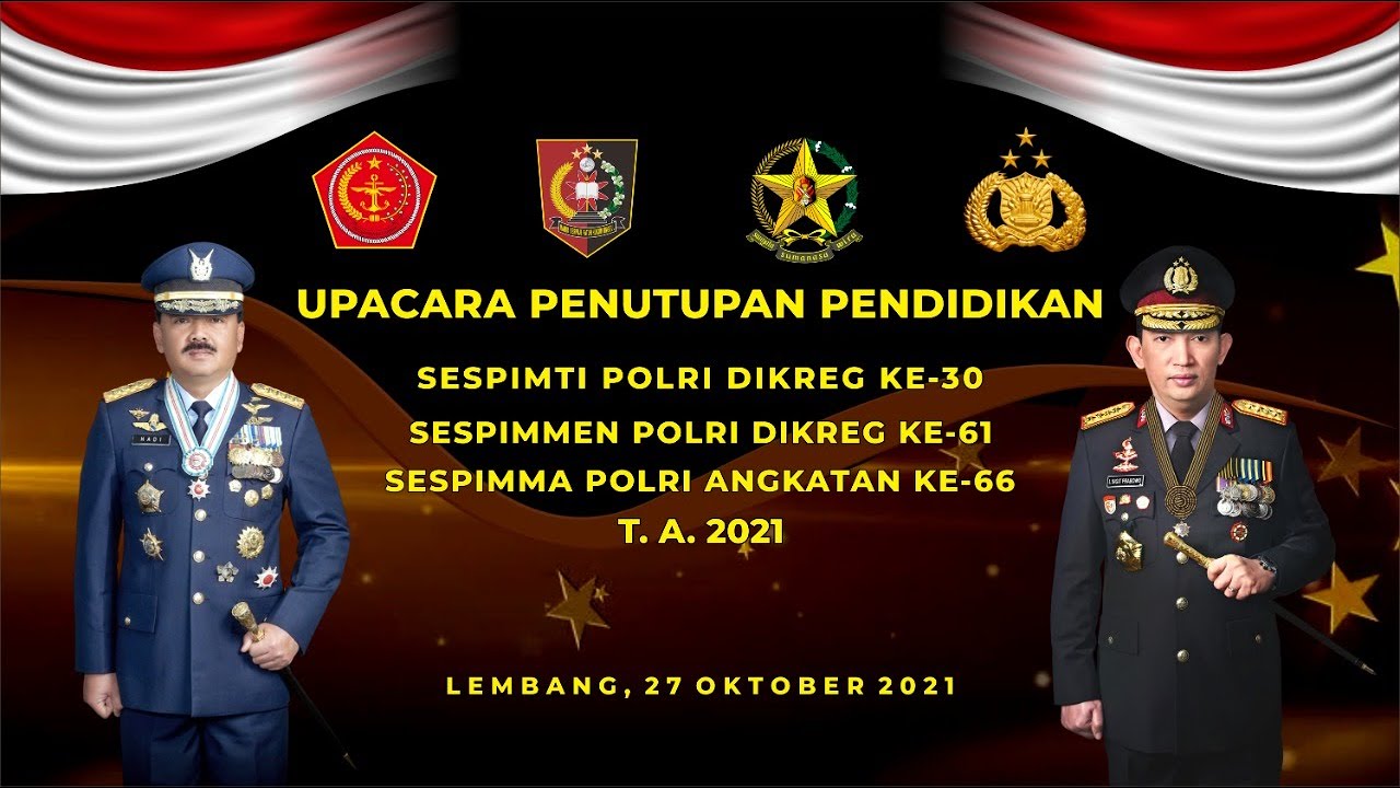 UPACARA TUPDIK SESPIMTI DIKREG KE- 30, SESPIMMEN DIKREG KE- 61 ...