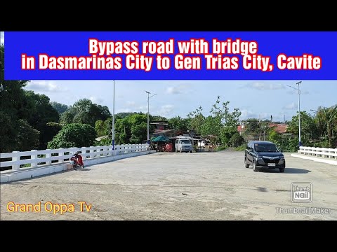 By-pass road with bridge from Gen.Trias, City to Dasmarinas City - YouTube