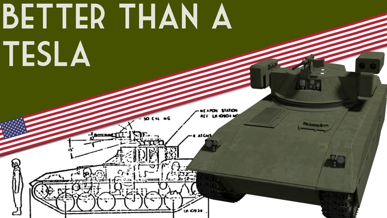 Better Than A Tesla | 19.5 ton Electric Drive Future Combat Vehicle ...