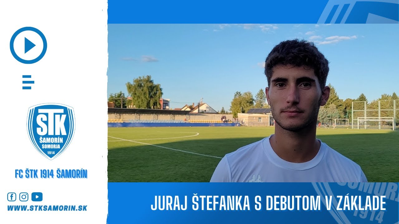 Juraj Štefanka s debutom v základe - YouTube