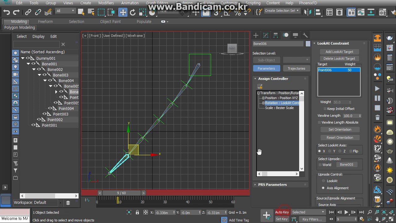 3ds Max 2017 Bone Problem with Spring controller. - YouTube