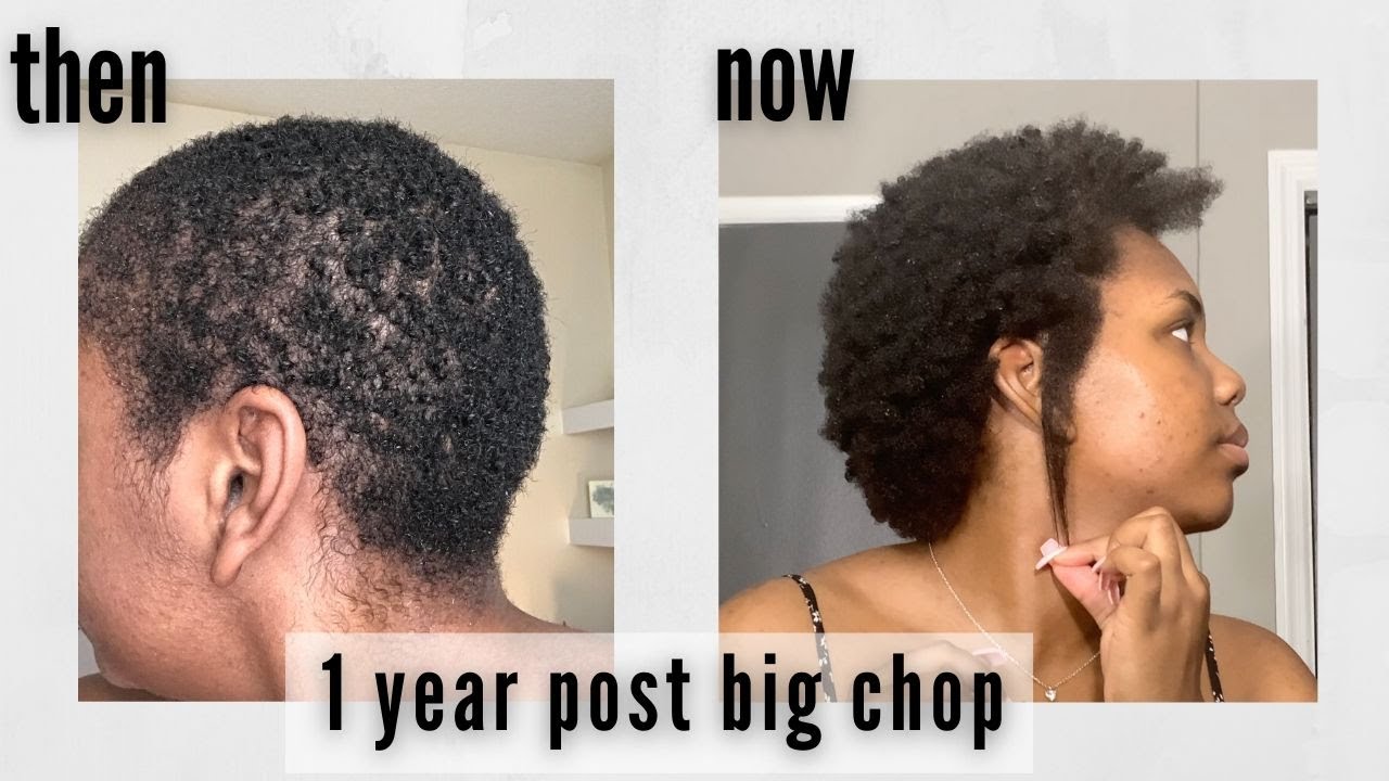 Length Check 1 YEAR AFTER BIG CHOP - YouTube