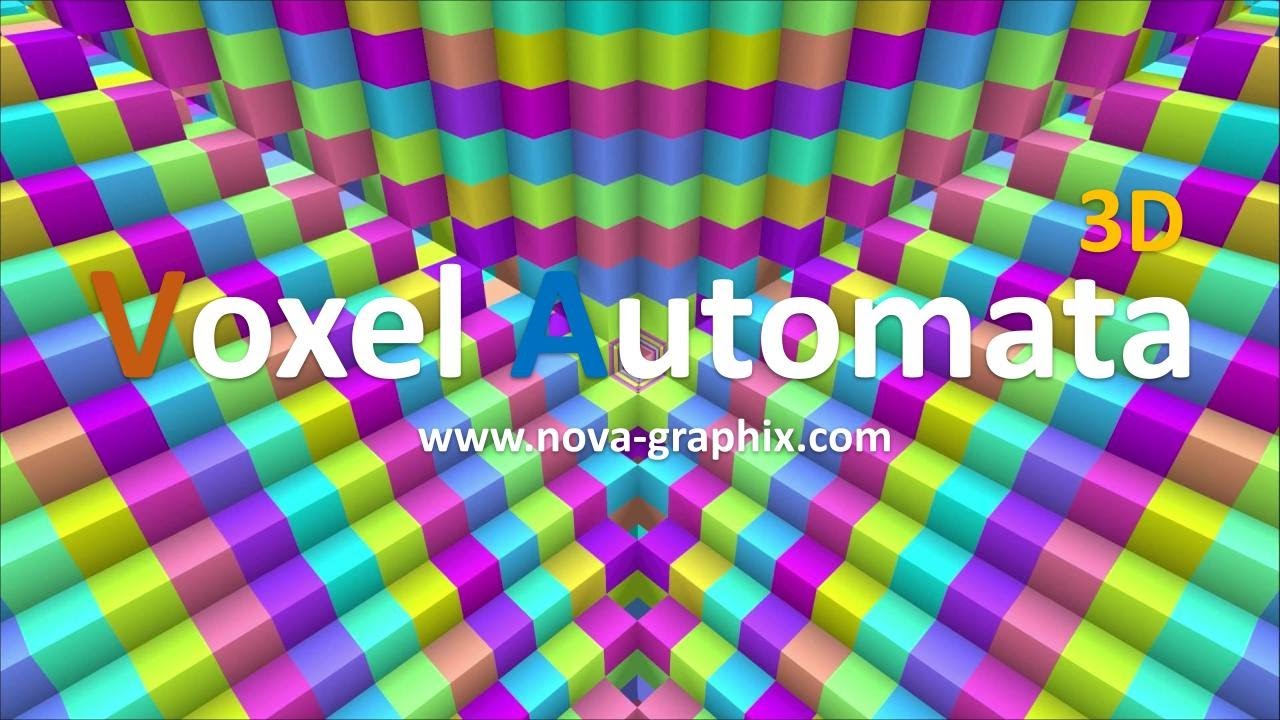 Amazing Voxel Mesh: 3D Cellular Automata (Part 06) - YouTube