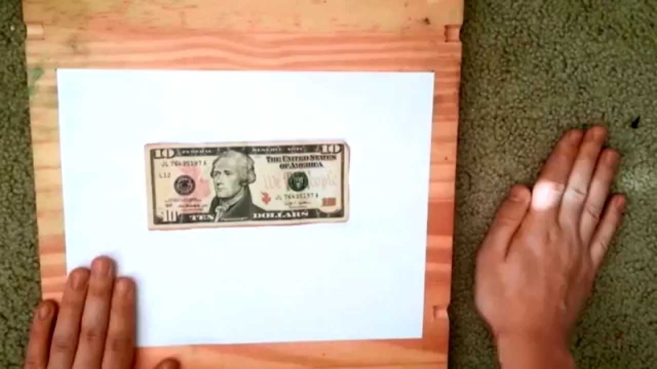 Turning paper into money - YouTube