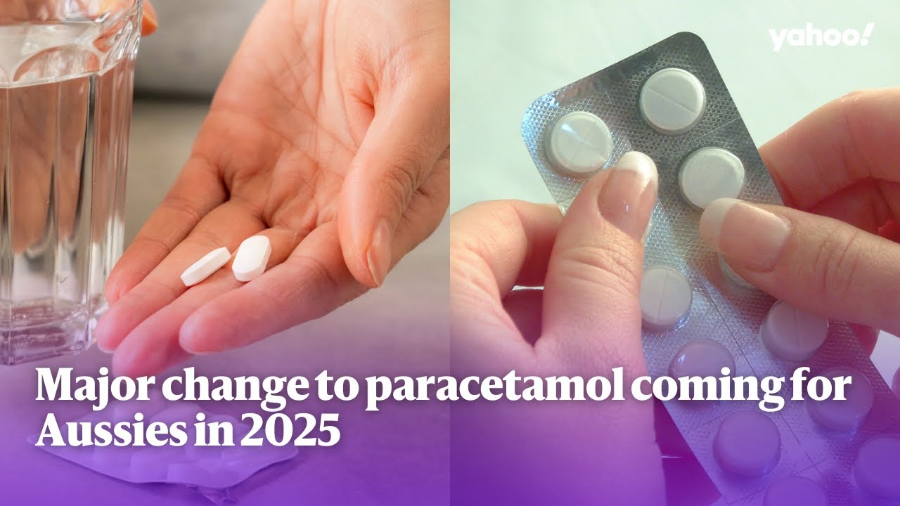 Major change to paracetamol coming for Aussies in 2025 | Yahoo Australia - YouTube