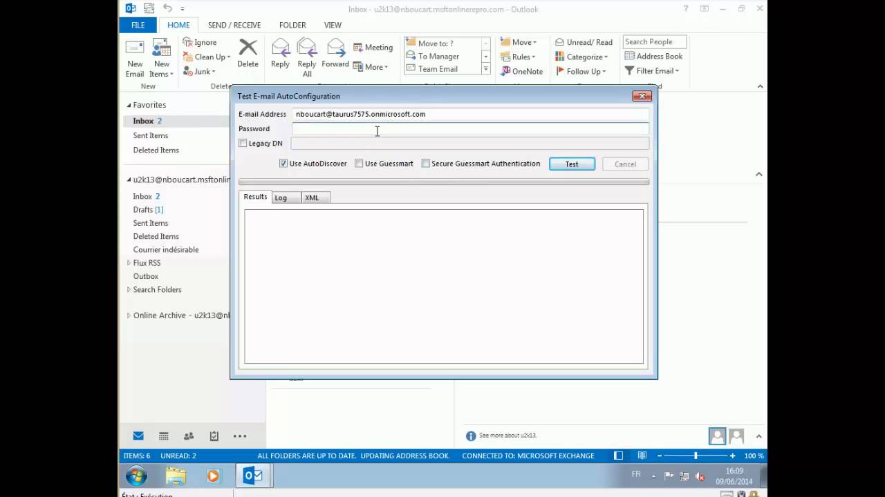 Office 365: Vérification de l'autodiscover depuis un poste client ...