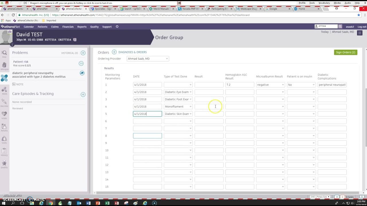 Athena EHR Training: Diabetes Management and Early Intervention ...