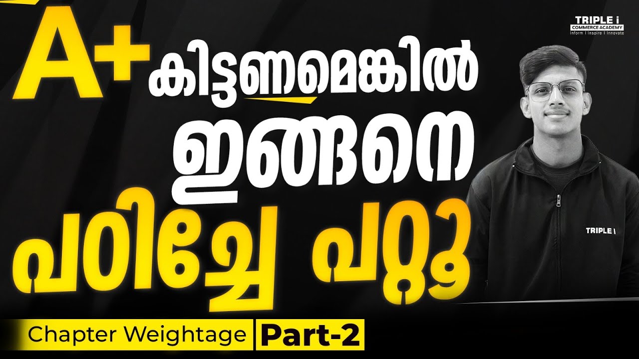 Plus Two Maths Weightage Guide | Mathematics | Score A Plus | Fayis ...