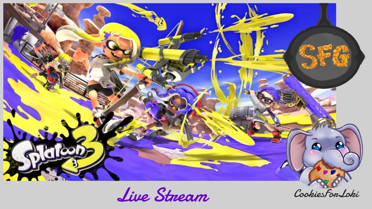 COLD.RAMEN Made Me Do It. Splatting in Splatoon 3 With Face Reveal ...