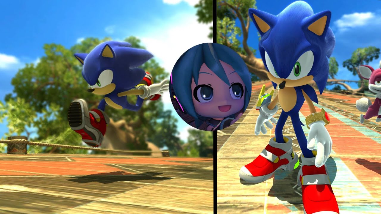 Sonic Unleashed: Mod do Sonic Adventure 2 e Hatsune Miku - YouTube