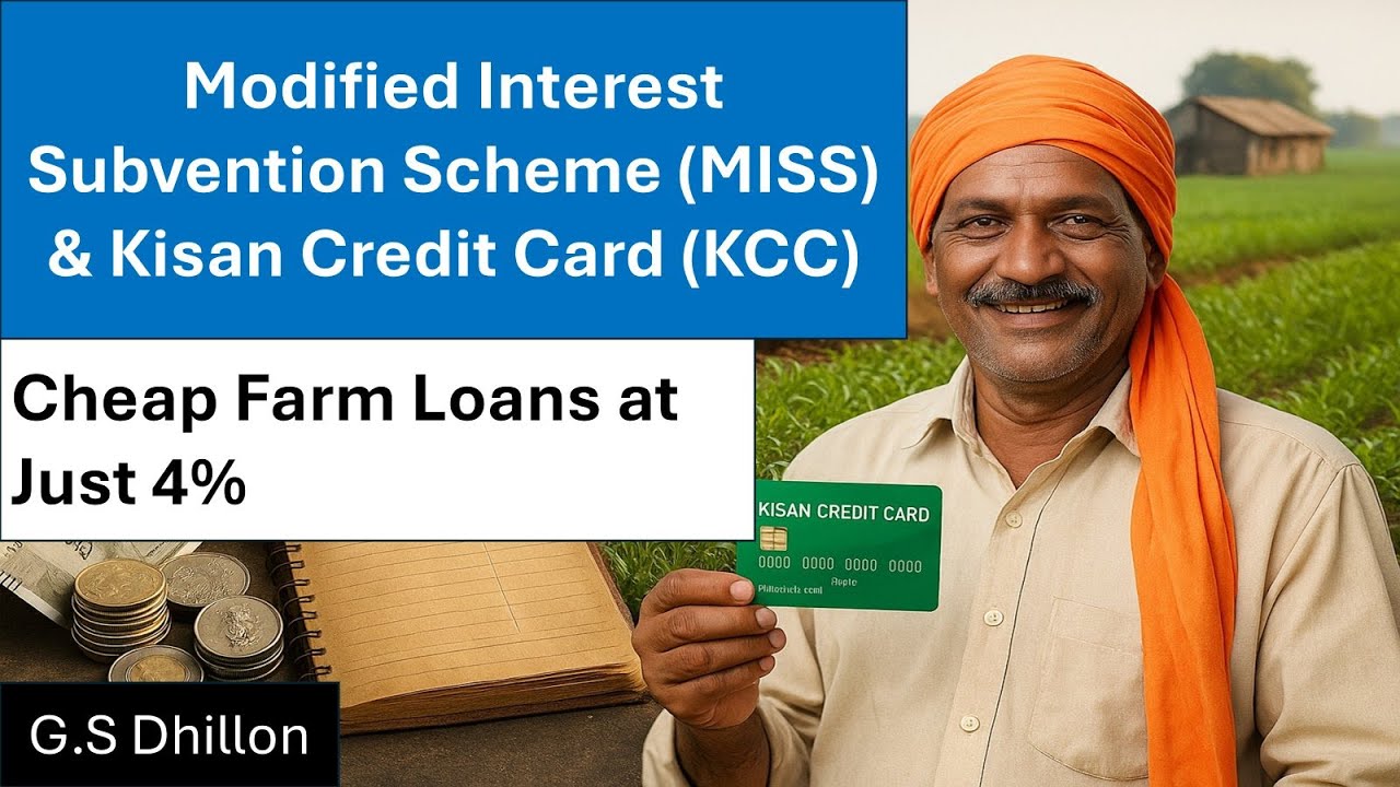 KCC & MISS (Modified Interest Subvention Scheme ) | Short-Term Credit ...