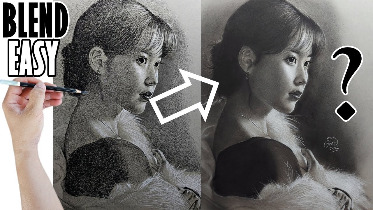 Drawing from Rough to Smooth! How to Draw & Blend Fast & Easy with ...