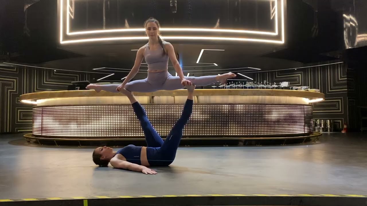 Acro Duo Training Demo 2020 - YouTube