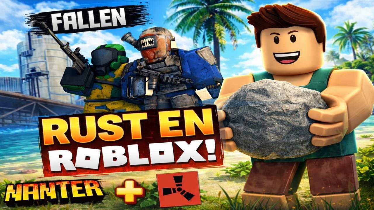 RUST EN ROBLOX| FALLEN SURVIVAL FULL WIPED - YouTube