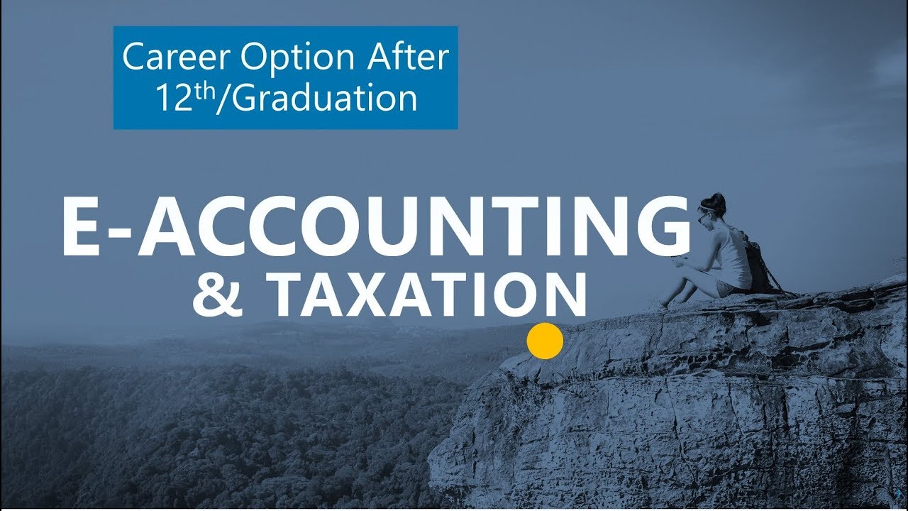 E-Accounting course | Best Career option after 12th Commerce |Career ...