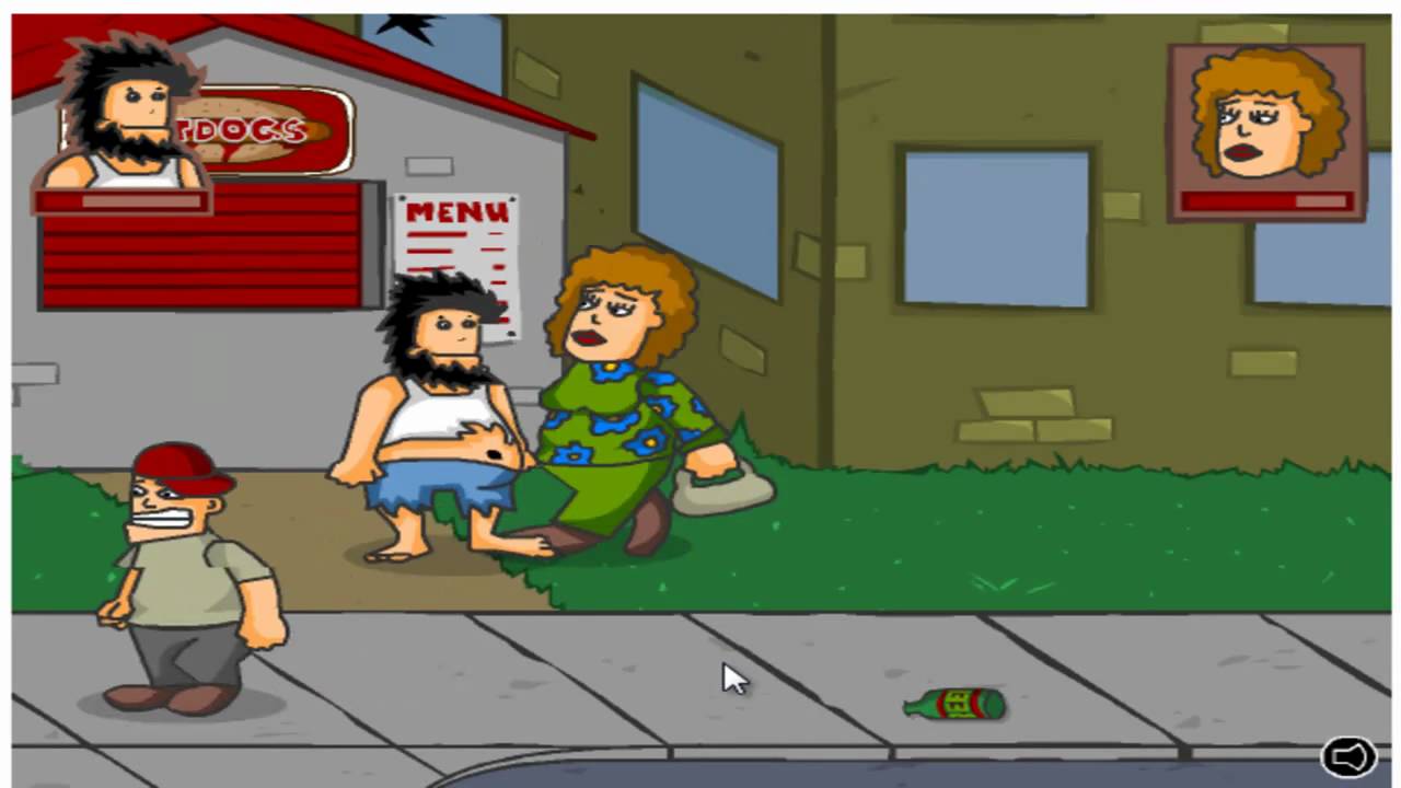 hobbo el juego (hobo the game) mision 1 hot dogs loquendo - YouTube