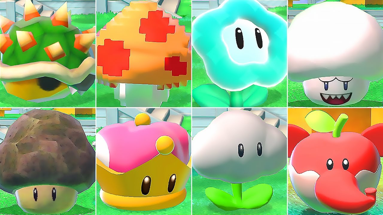Super Mario 3D World - All New Power-Ups - YouTube