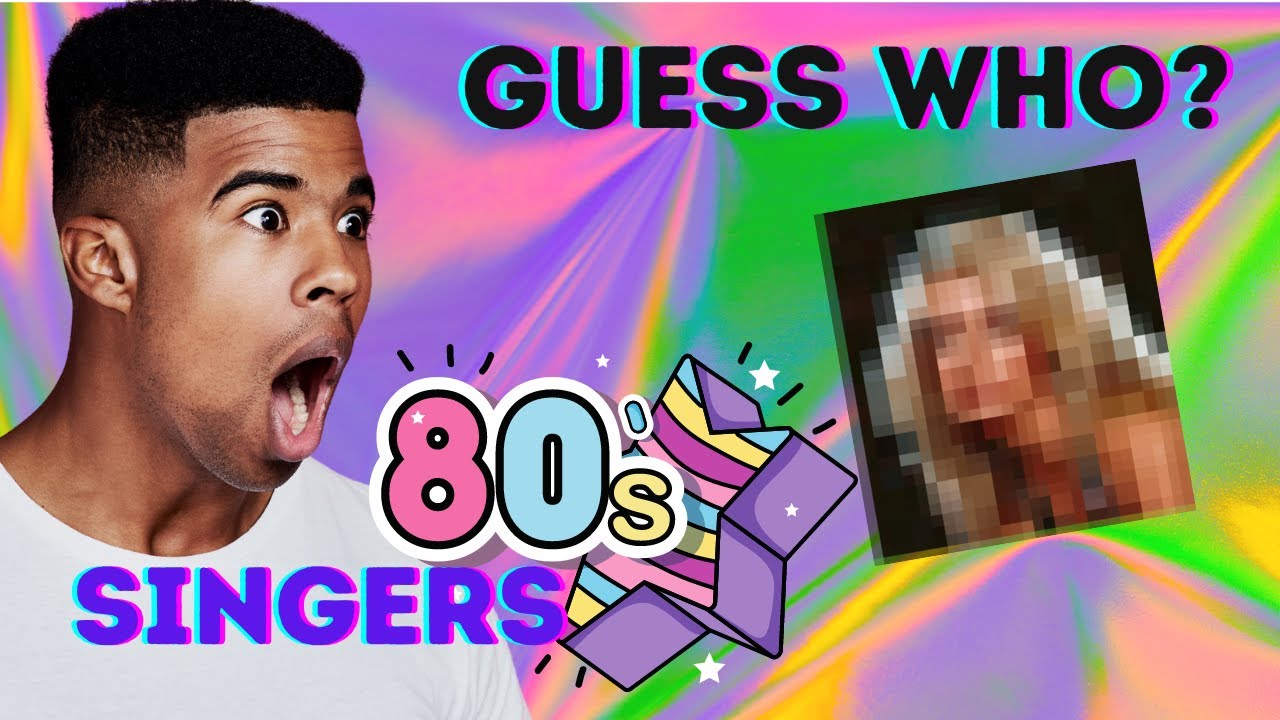 Can You Name These Iconic 1980s Singers? Guess Who Quiz - YouTube