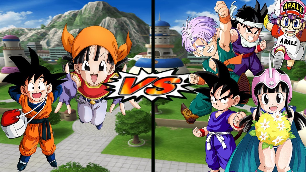 DBZ BT4: PAN (GT) & KID GOTEN VS KID GOKU, CHICHI, GOHAN, TRUNKS ...