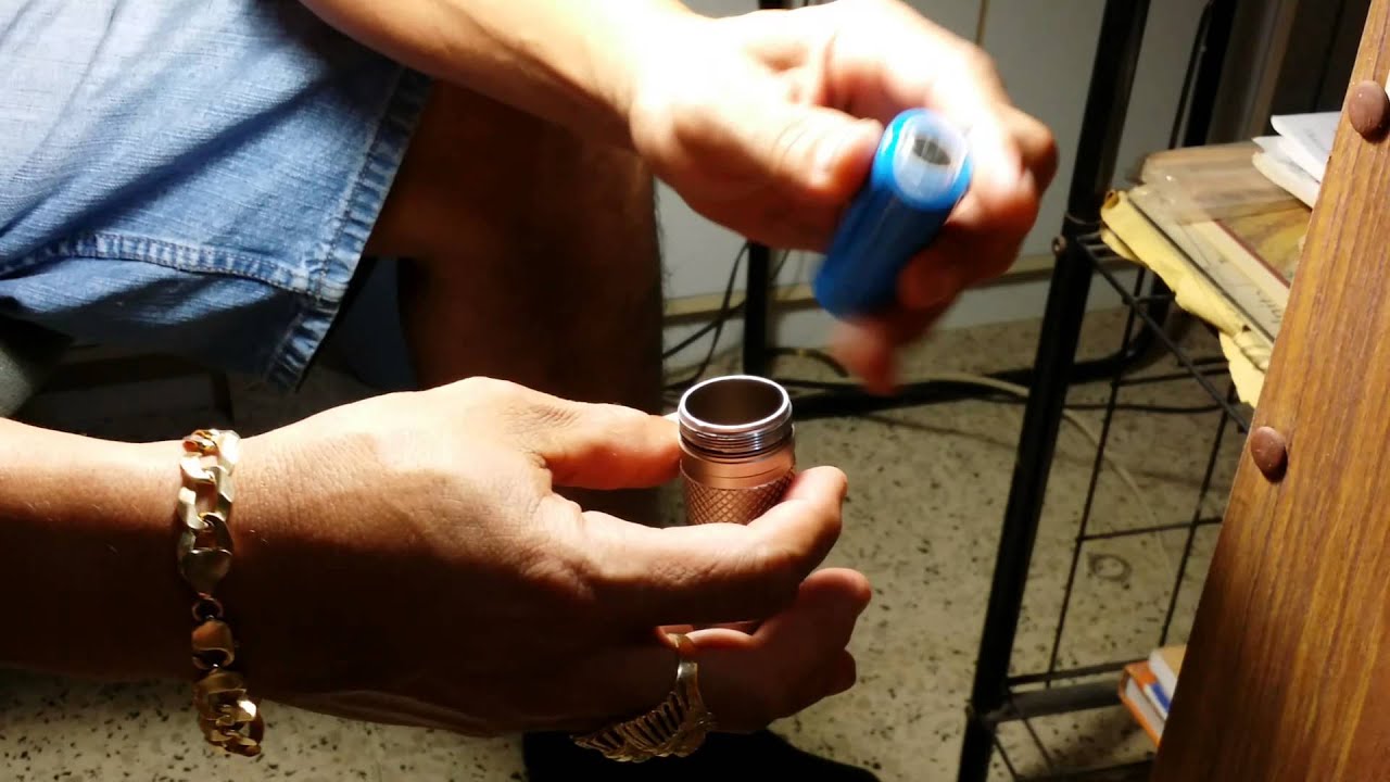 26650 flashlight mechanical mod - YouTube