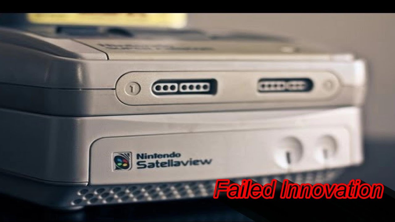 Nintendo Satellaview (Failed Innovation) - YouTube