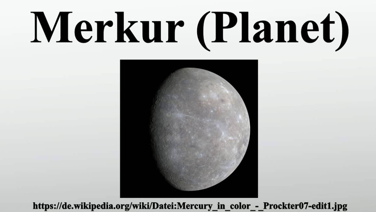 Merkur (Planet) - YouTube