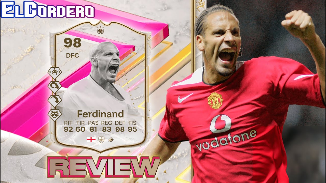 RIO FERDINAND FUTTIES ¿Es el mejor central del juego? | EAFC 24 REVIEW ...