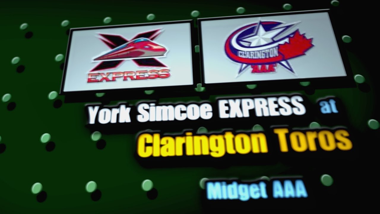 Midget AAA Clarington vs York Simcoe Nov 10, 2013 - YouTube